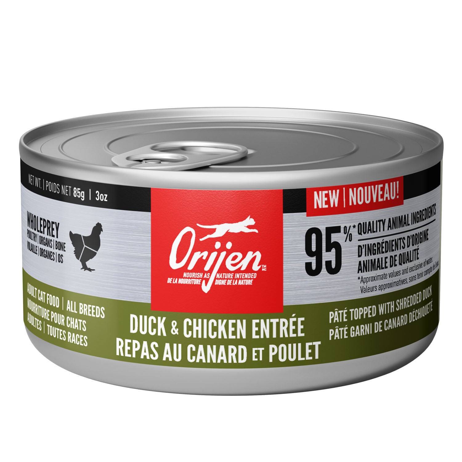 Cat Tin Duck & Chicken Entrée – Healthy Spot Pet Nutrition & Supply